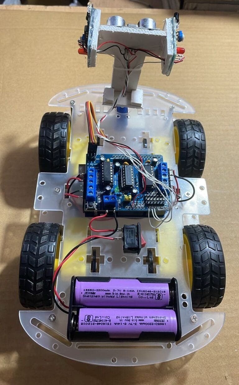 Automated Human Following Robot Car Using Arduino Uno Computronics Lab