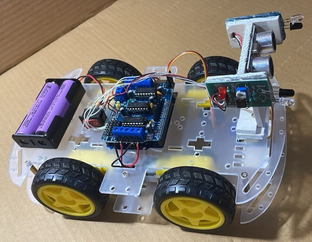 Automated Human Following Robot Car Using Arduino Uno Computronics Lab